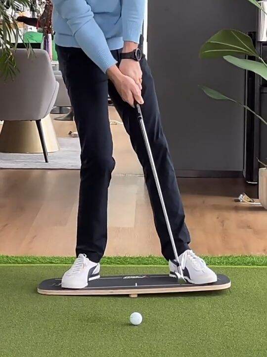 PGM Golf Swing Center of Gravity Transfer Plate Improve Balance and Stabilize Beginners Increase ...