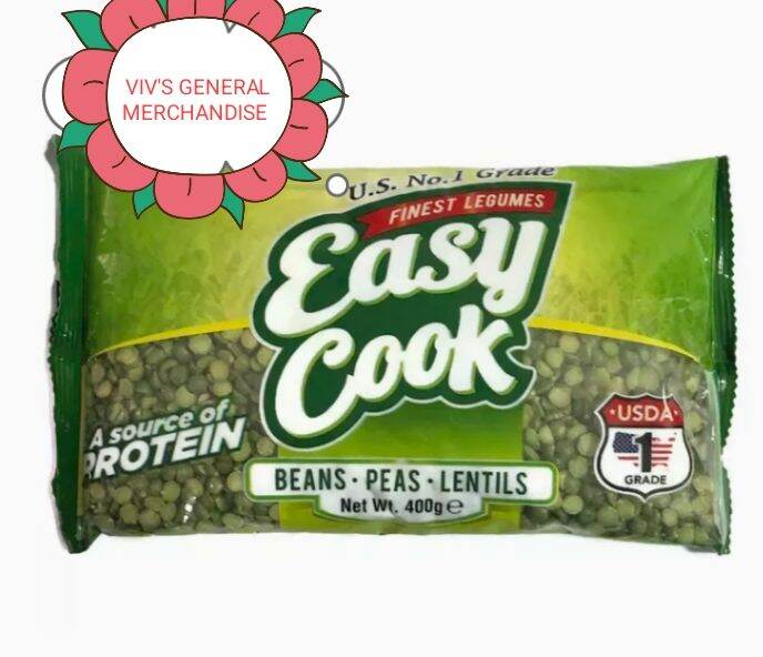 Easy Cook Green Split Beans ( 400g ) | Lazada PH