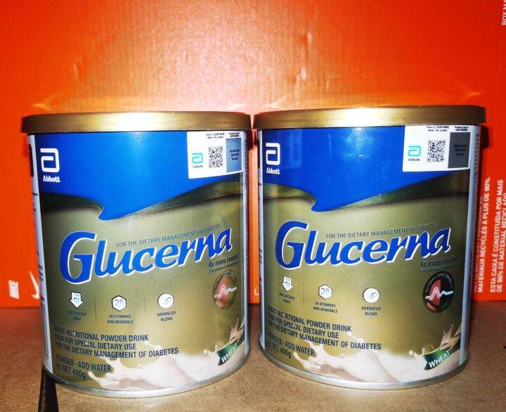 glucerna 400g pack of 2s wheat COD | Lazada PH