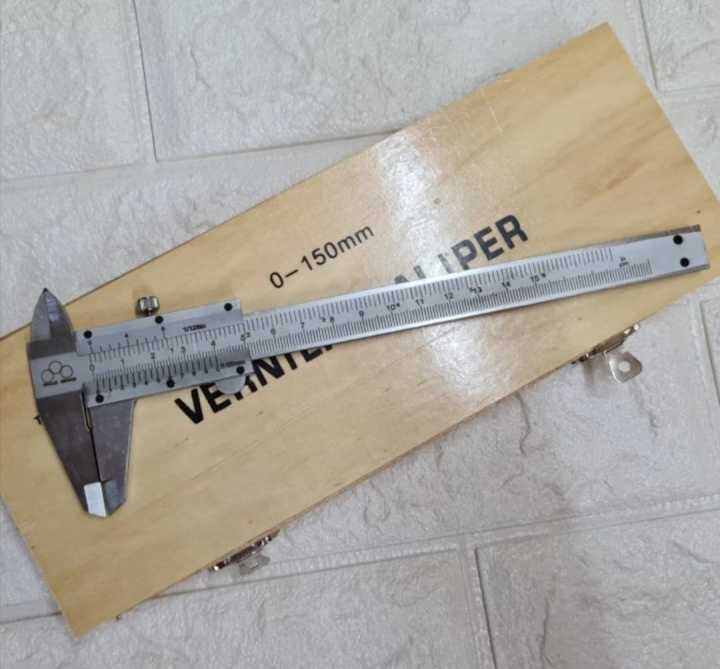 Sigmat manual jangka sorong sikmat manual viner caliper 150mm | Lazada ...