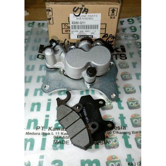 KALIPER CAKRAM / PALA BABI DEPAN KLX 150 KAWASAKI ORIGINAL 100% | Lazada Indonesia