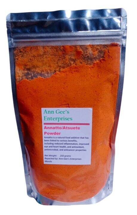 Anatto/Atsuete Powder 250 grams | Lazada PH
