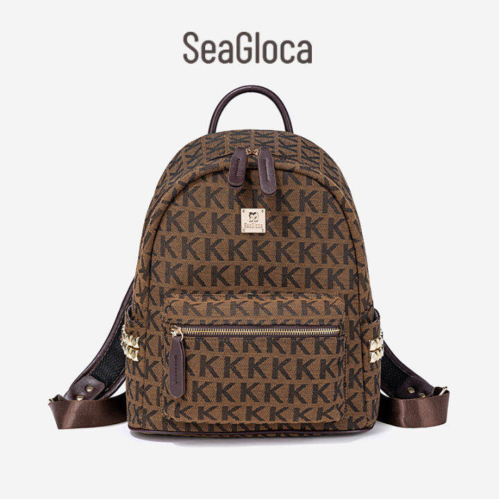 Seagloca - กระเป๋าเป้ผ้าแคนวาสสำหรับผู้หญิง ความจุมาก ท่องเที่ยว เล็ก อินเทรนด์ n. ° 765 ...