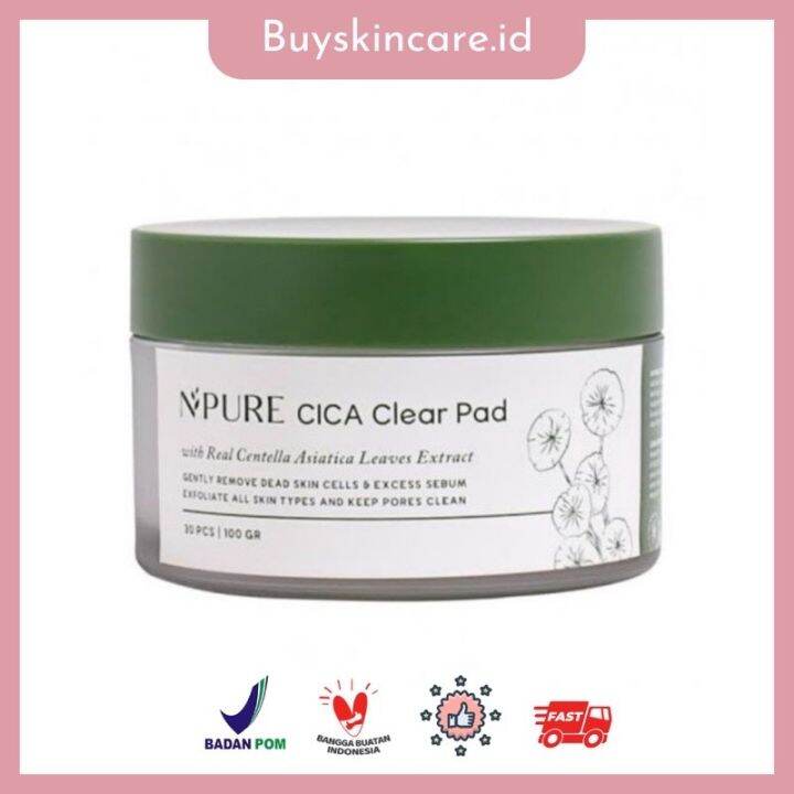 NPURE Cica Clear Pad | Lazada Indonesia