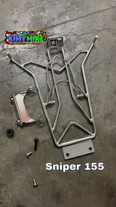 step grill for sniper 155 stainless and steel | Lazada PH