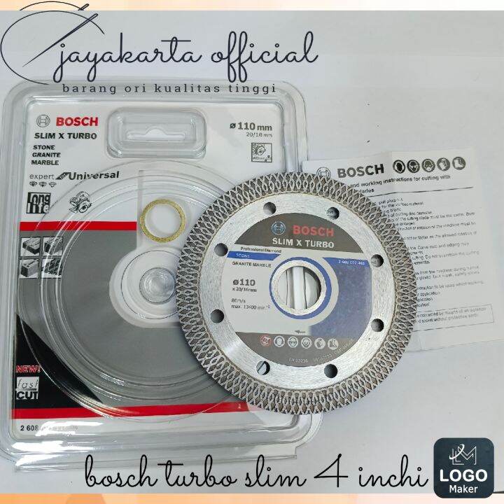bosch turbo slim 4 inch diamond wheel turbo mata pisau pemotong keramik ...