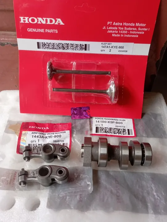 PAKETAN NOKEN AS + PLATUK PELATUK SEPATU KLEP + PAYUNG KLEP SET HONDA ...