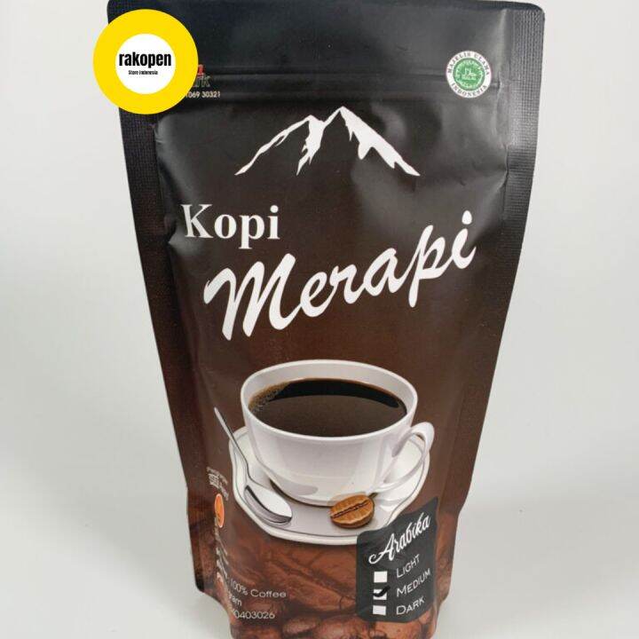 Kopi Merapi Arabika Kopi No 1 Asli jogja 250 Gram | Lazada Indonesia