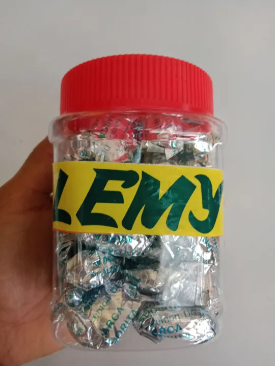 Lemy Lemon Candy in jar (50 pcs) | Lazada PH