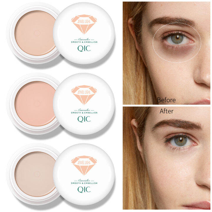 Concealer Cream Covers Acne Marks Dark Circles Waterproof Foundation ...