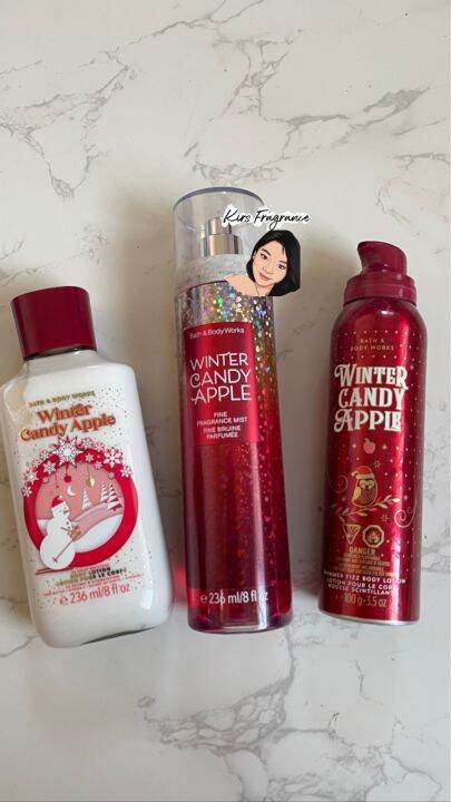 Bath & Body Works Winter Candy Apple Fragrance Mist 236ml | Lazada PH