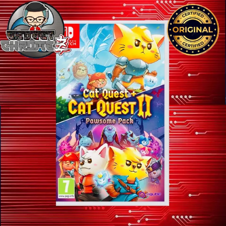 Nintendo Switch | Cat Quest + Cat Quest II: Pawsome Pack | BRAND NEW | Lazada PH