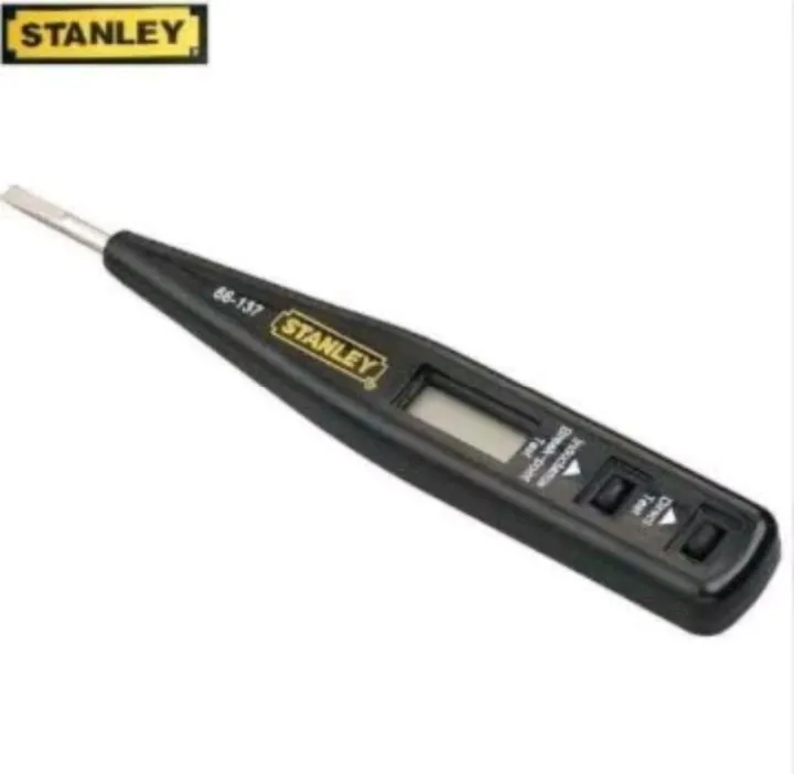 Obeng Tespen STANLEY Digital Voltage Tester Alat Multitester Tes Cek ...