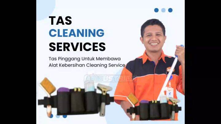 Tas Cleaning Service Untuk Membawa Alat Kebersihan OB Office Boy ...