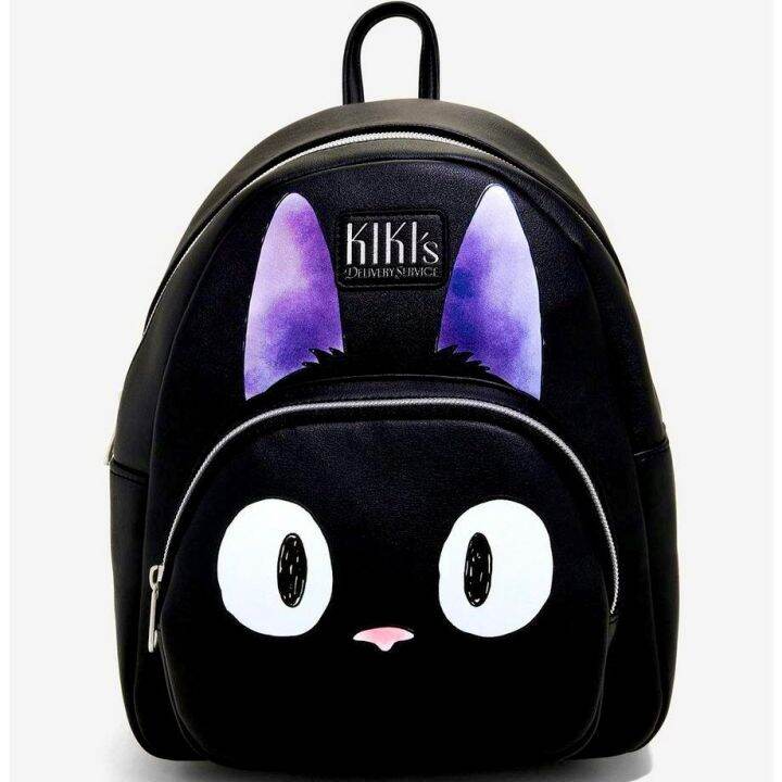 USA Loungefly Studio Ghibli Kiki's Delivery Service Jiji Backpack Bag ...