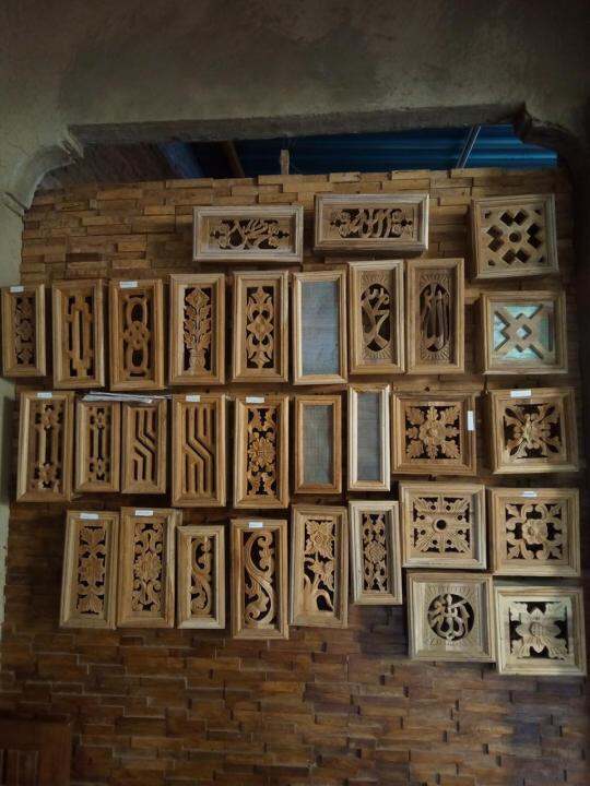 loster kayu roster kayu motif ukir jepara | Lazada Indonesia