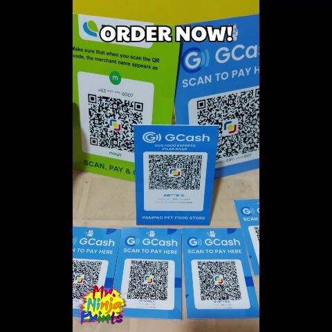 Paymaya QR code scan to pay for physical store sintra board pvc ...