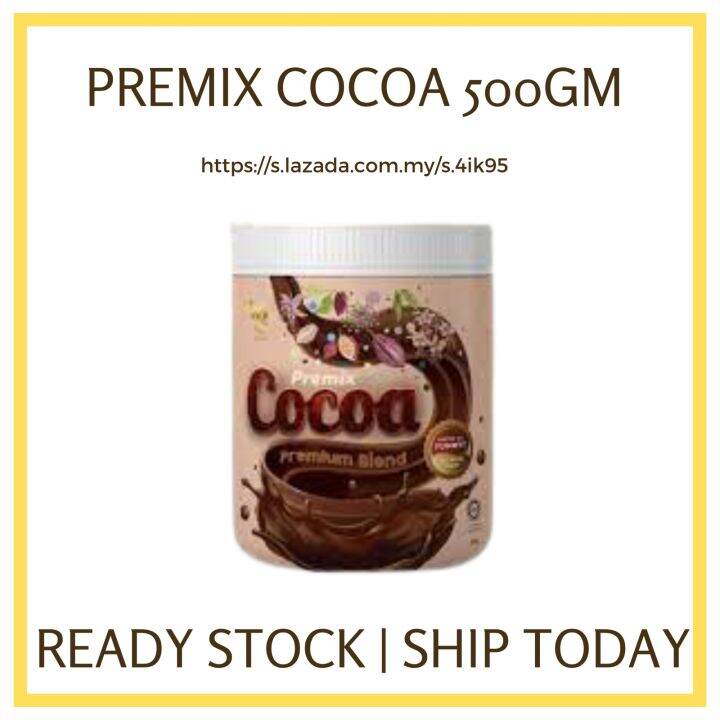 PREMIX COCOA (500GM) MINUMAN BERCOKLAT TANPA GULA | Lazada