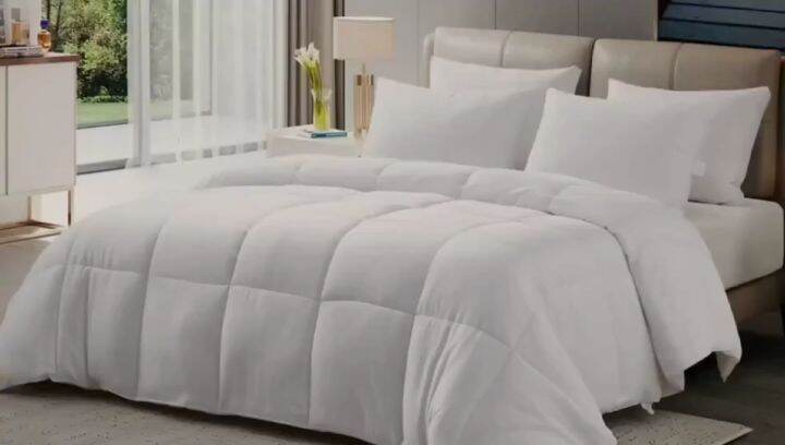 Plain White Comforter / Duvet Filler / Insert / Alternative Bed ...