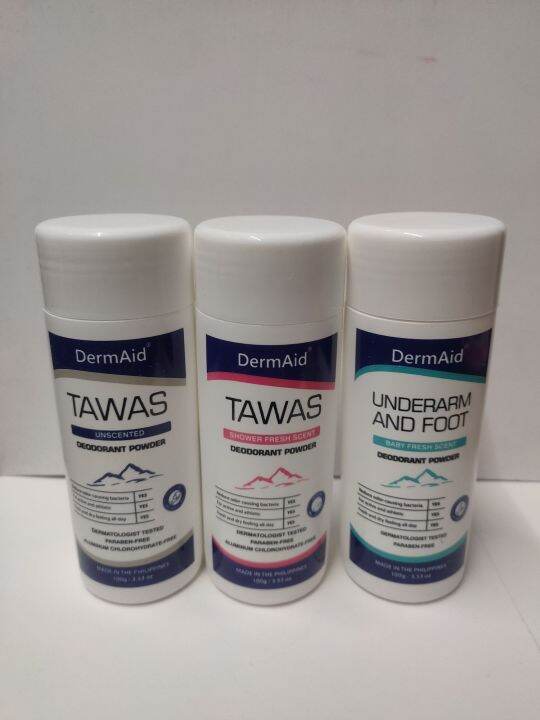 Dermaid Tawas Deodorant Powder 100g | Lazada PH