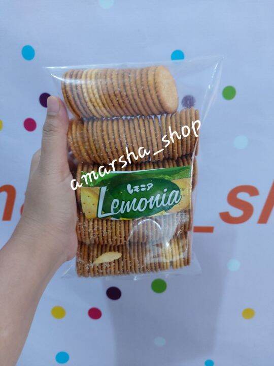 lemonia biskuit snack kiloan cemilan original,exp panjang aman 250gram ...