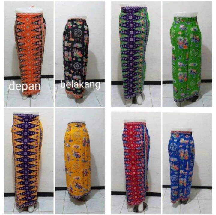 rok Betawi motif ondel-ondel/bawahan kebaya encim | Lazada Indonesia