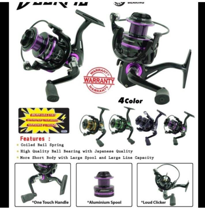 reel tornado Scorpio 1000 2000 3000 4000 6000 6bb | Lazada Indonesia