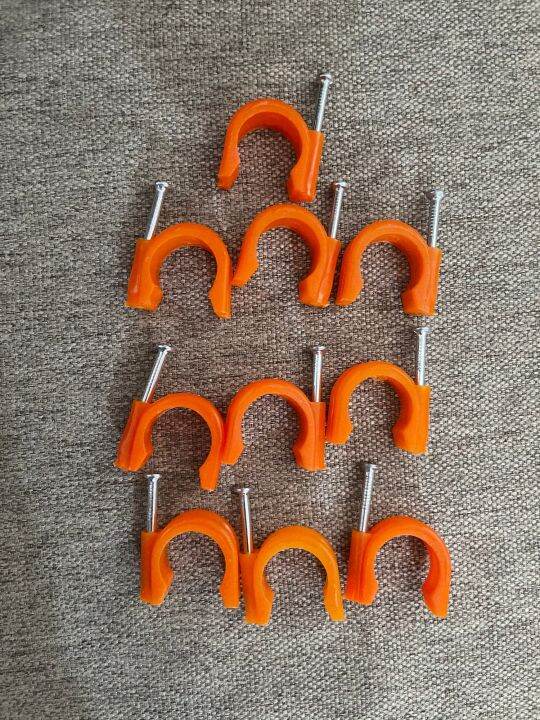 Pvc clamp 1/2 blue or orange | Lazada PH