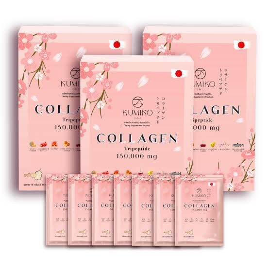 Kumiko Collagen Tripeptide 150.000mg Collagen Drink Minuman Collagen Thailand | Lazada Indonesia