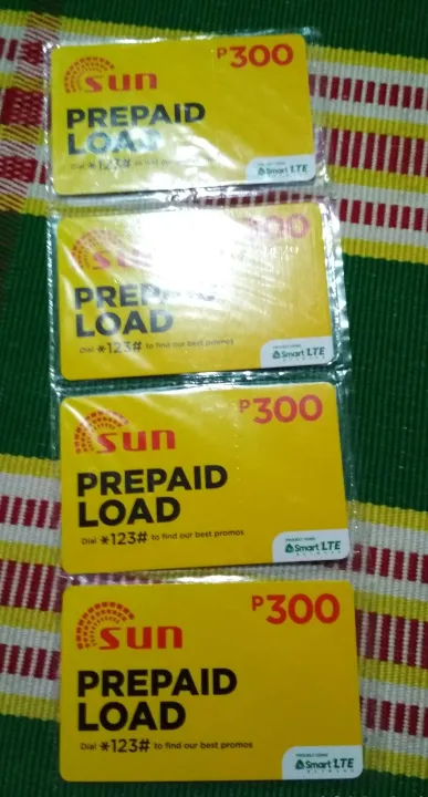 CN SUN Prepaid Load Card 300 | Lazada PH