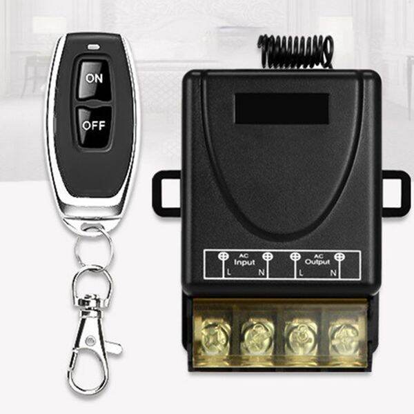 1/2/5X 433MHz 220V Water Pump Remote Control Switch 1Ch 30A Receiver ...