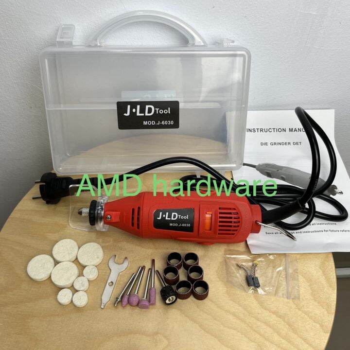 ELECTRIC MINI DIE GRINDER MICRO GURINDA BOTOL LISTRIK TUNNER SET JLD ...