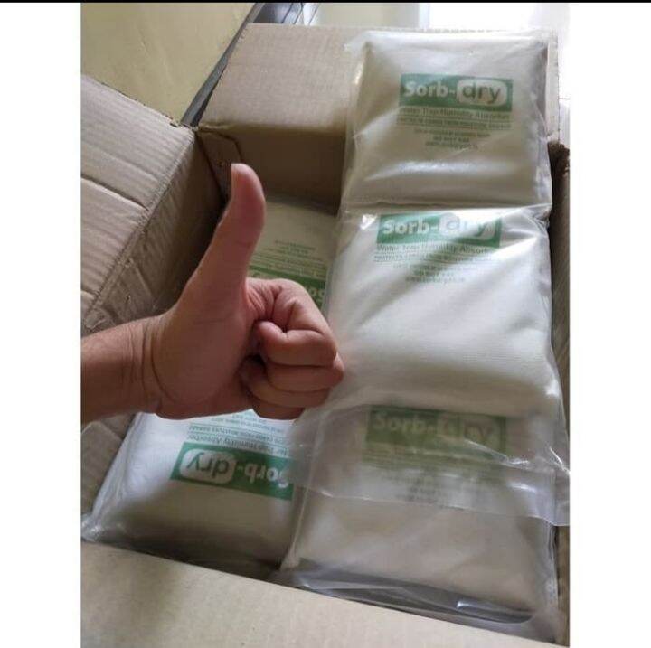 Sorb dry silica gel penyerab kelembapan dalam kontainer, gudang, dan ...