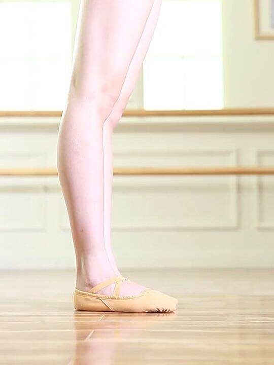 LUXA Ballet Shoes for Women Adult Canvas Dance Ballet Shoes for Kids ...