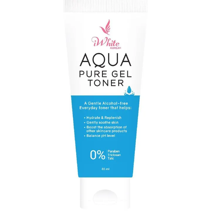 iWhite Korea Aqua Pure Gel Toner Tube 85ml | Lazada PH