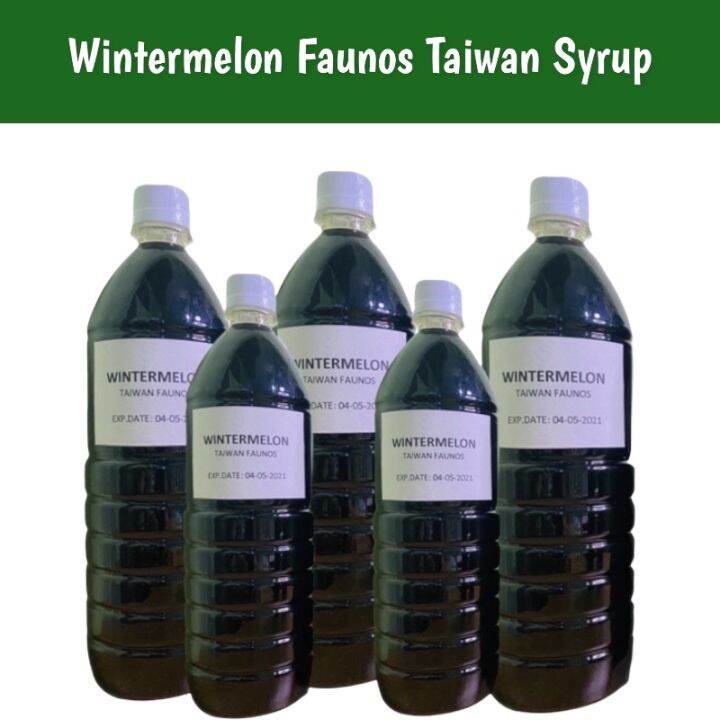 Wintermelon Syrup Faunos Taiwan Brand | Lazada PH