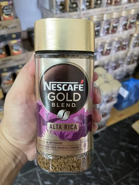 Nescafe Gold Blend ALTA RICA 100g. ความเข้มระดับ 8 (Product Of UK ...