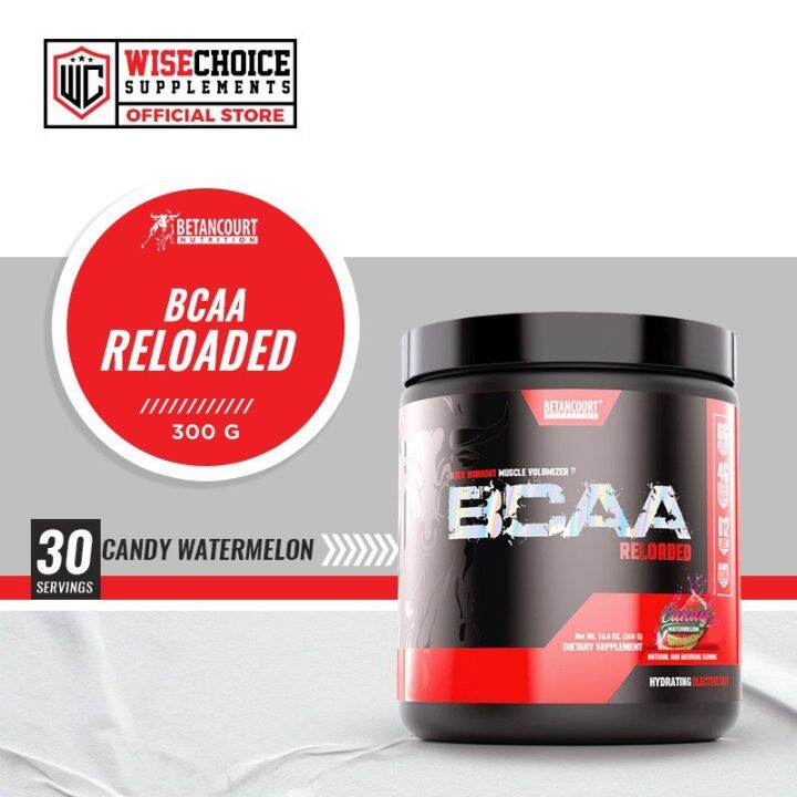BETANCOURT BCAA RELOADED 30SERVINGS CANDY WATERMELON | Lazada PH