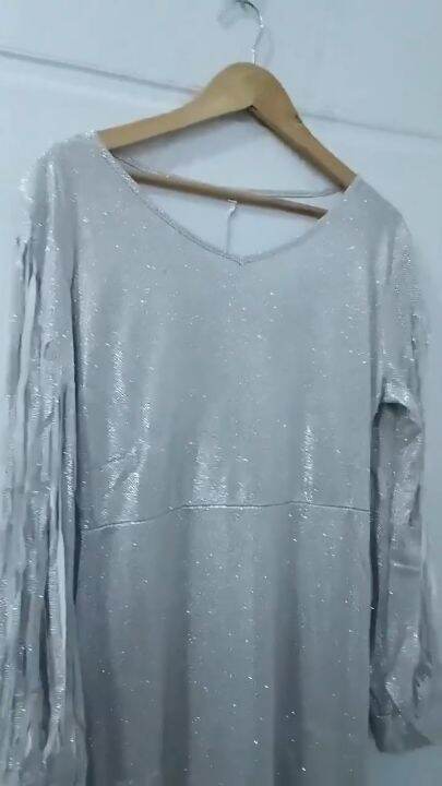 Glitz ชุดราตรีทางการ สีทอง สีฟ้า พลัสไซซ์ สําหรับผู้หญิง AIXIN | Lazada.co.th