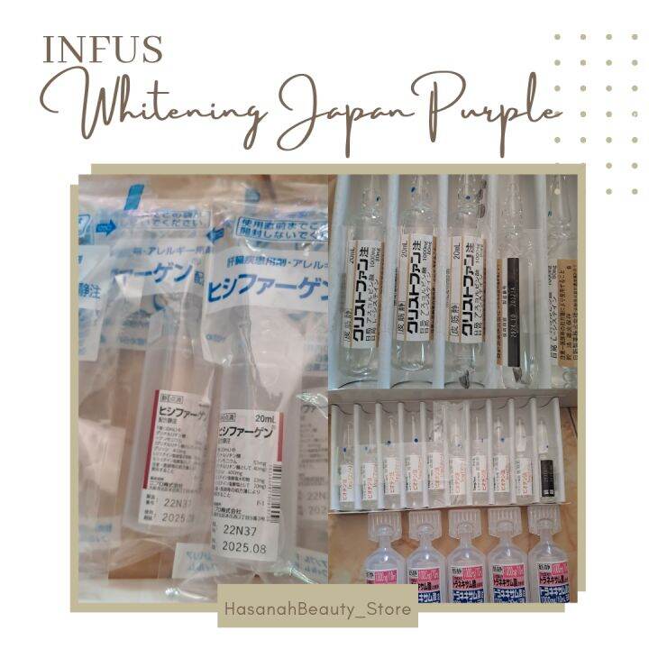 Infus Whitening Japan Platinum Purple Terbaru Hasil Lebih Bagus ...