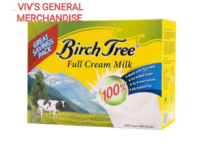 Birch Tree Full Cream Milk Powder ( 2.5 kg ) | Lazada PH