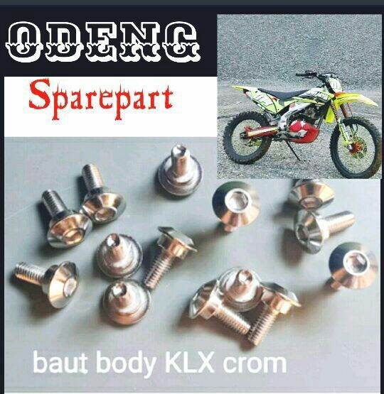 baut body motor klx isi 10 pcs | Lazada Indonesia