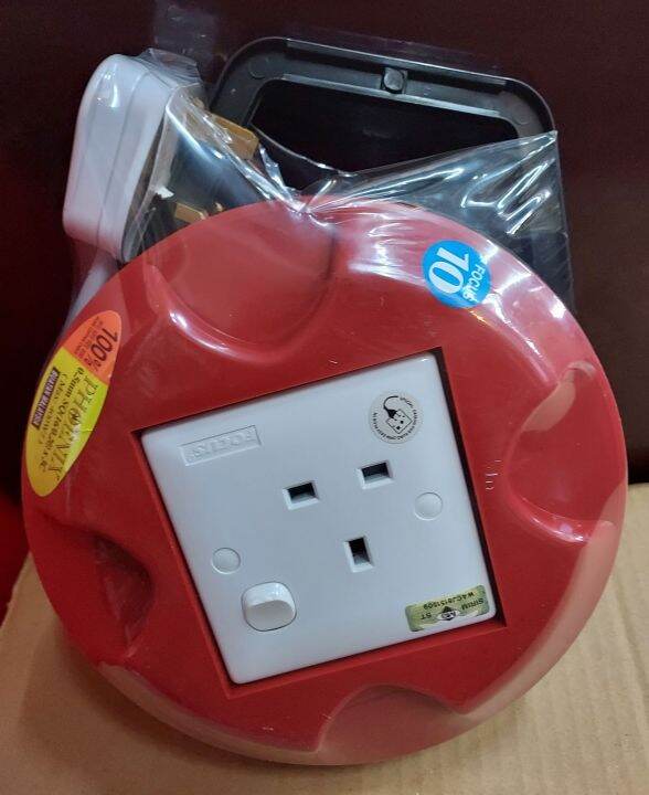 (10 yard) [Full Copper] Extension Box Cable Reel Portable Trailing ...