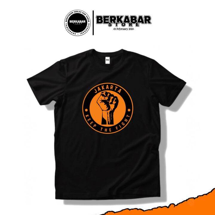 Kaos Ultras Persija - Jakarta Keep The Fight •BerkabarStore• | Lazada ...
