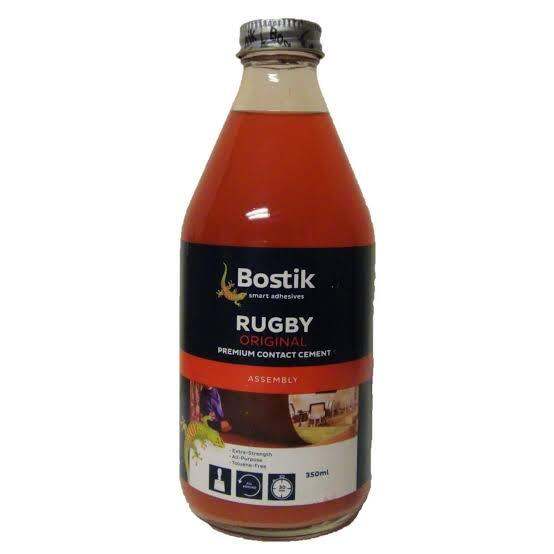BOSTIK RUGBY ORIGINAL CONTACT CEMENT 45ml and 300ml | Lazada PH