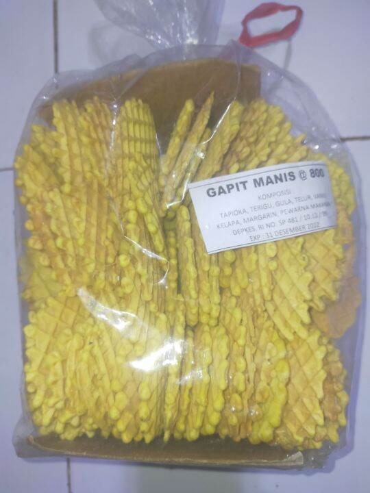 Kue Gapit Manis Renyah Enak Kemasan 850 Gram | Lazada Indonesia