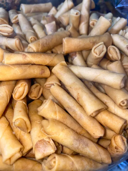 [1kg]Popia Gulung Popia mini serunding ikan bilis(ziplock) | Lazada