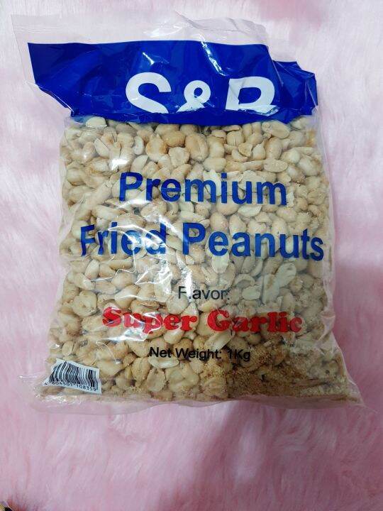 SNR Product Premium Fried Peanuts Super Garlic 1kg | Lazada PH