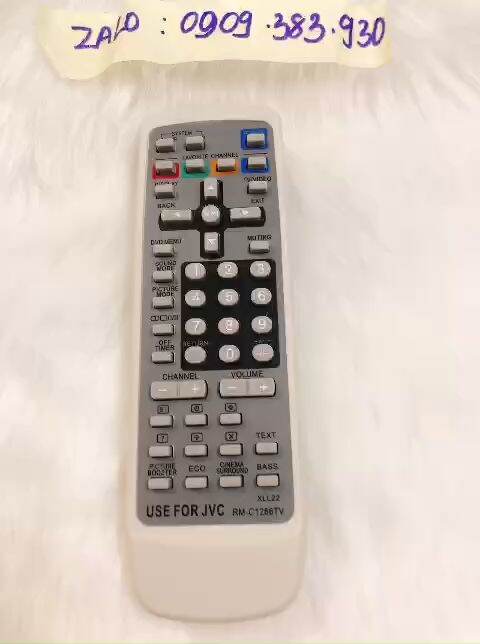 Remote điều khiển tivi JVC RM-C1286, điều khiển tivi JVC dòng CRT đời ...