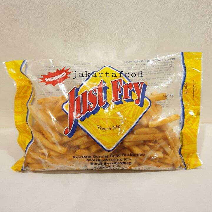Kentang Just Fry berbumbu / french fries just fry seasoned 900gr ...